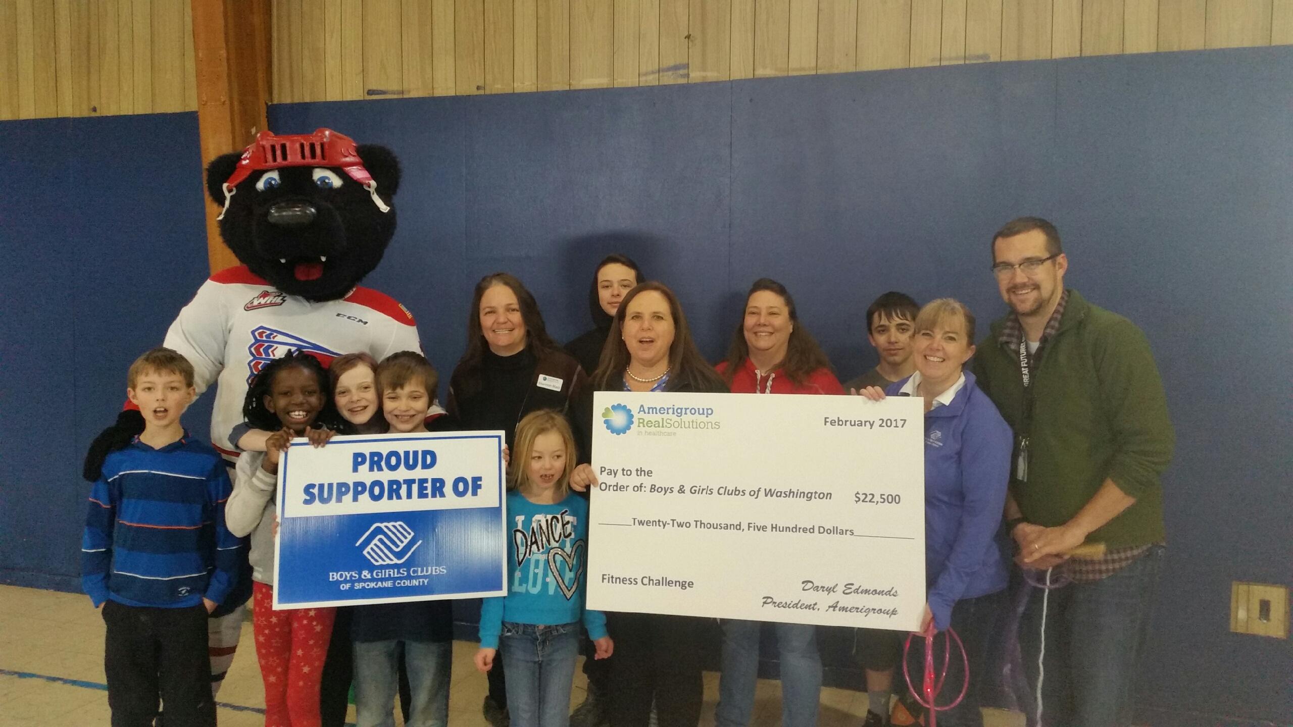 2017 Amerigroup Fitness Challenge - Boys & Girls Clubs of Washington State